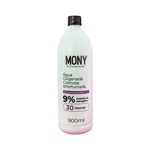 ÁGUA OXIGENADA 900ML MONY 40 VOLUMES - Água Oxigenada 900ml Mony 30 Volumes